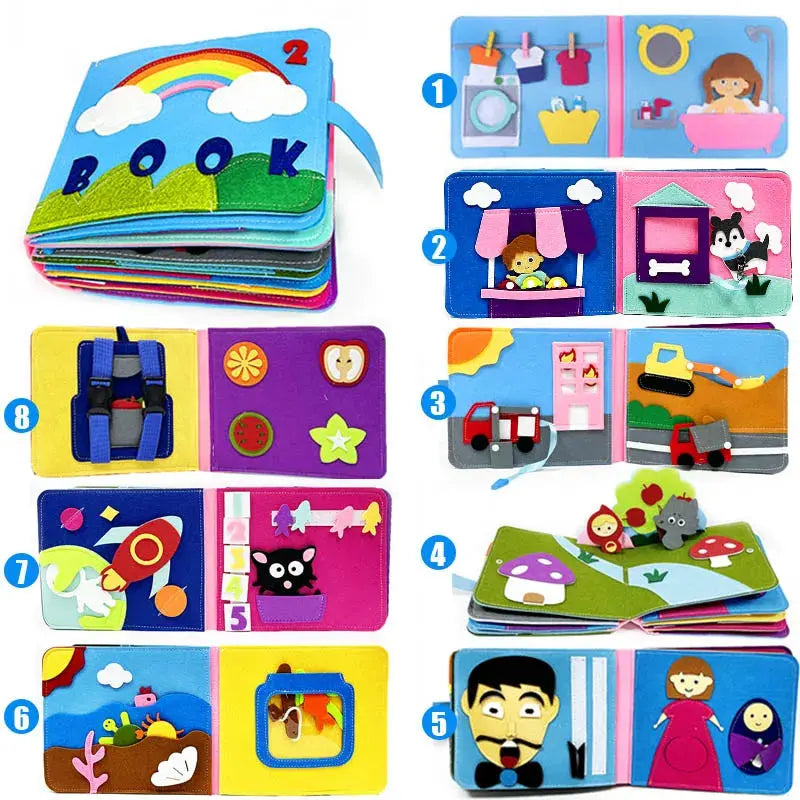Ignite Learning - Activity Felt Book for Kids (Save 20%) – Seaside ...