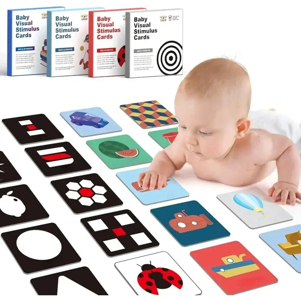 Visual Stimulation Cards – Sensory Learning for Babies